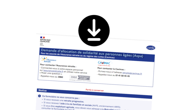 Demande ASPA en ligne | Assurance retraite