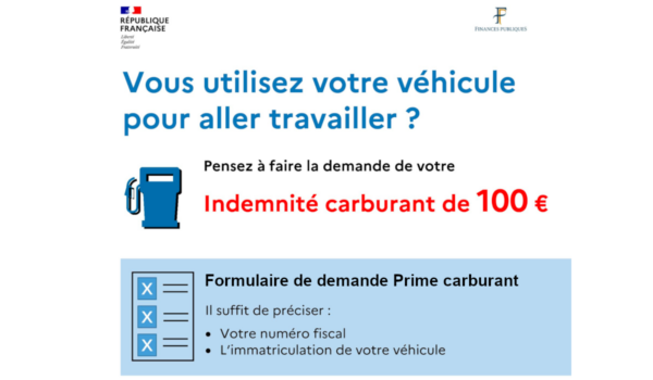 Formulaire de demande Prime carburant en ligne